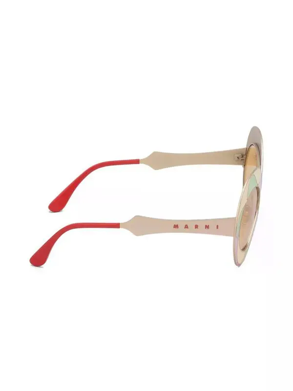 Marni Vaso Land Of Revelations Sunglasses - Yellow