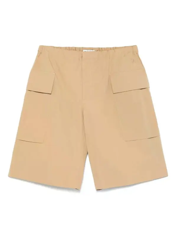 JIL SANDER Cotton Cargo Shorts