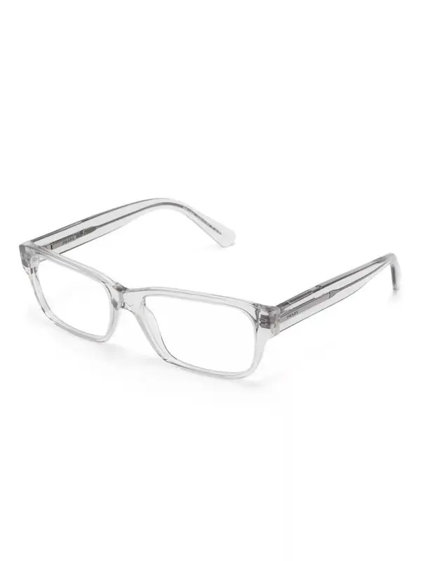 Prada Rectangle-frame Eyeglasses - White