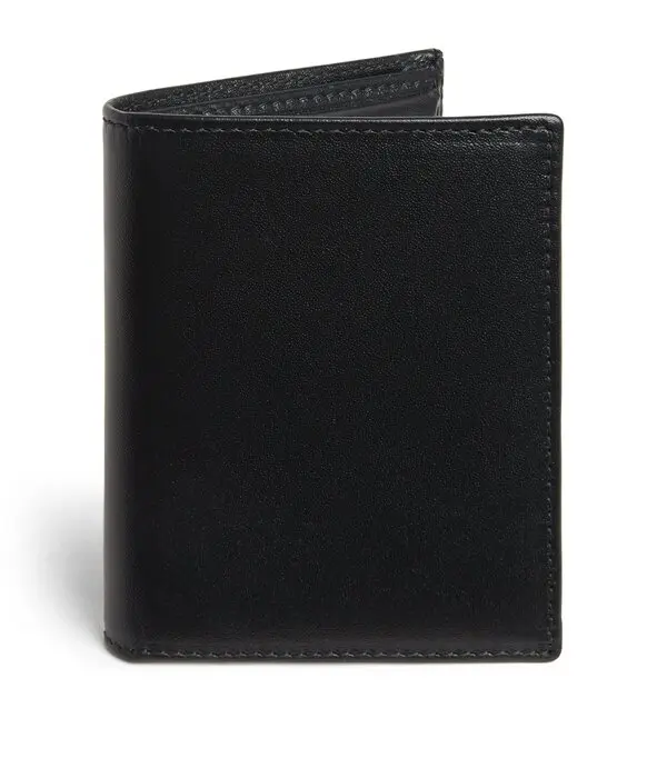 Comme Des Garçons Leather Wallet - Black