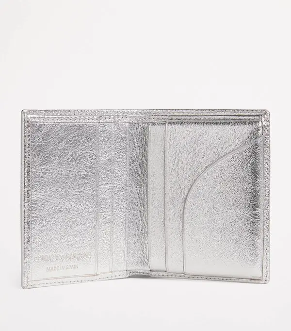 Comme Des Garçons Leather Folding Card Holder