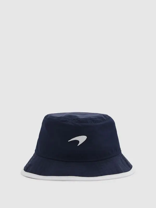 REISS X Mclaren F1 Team Bucket Hat - Navy