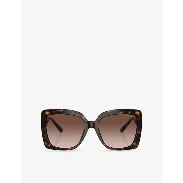 Michael Kors Butterfly-frame Acetate Sunglasses - Brown