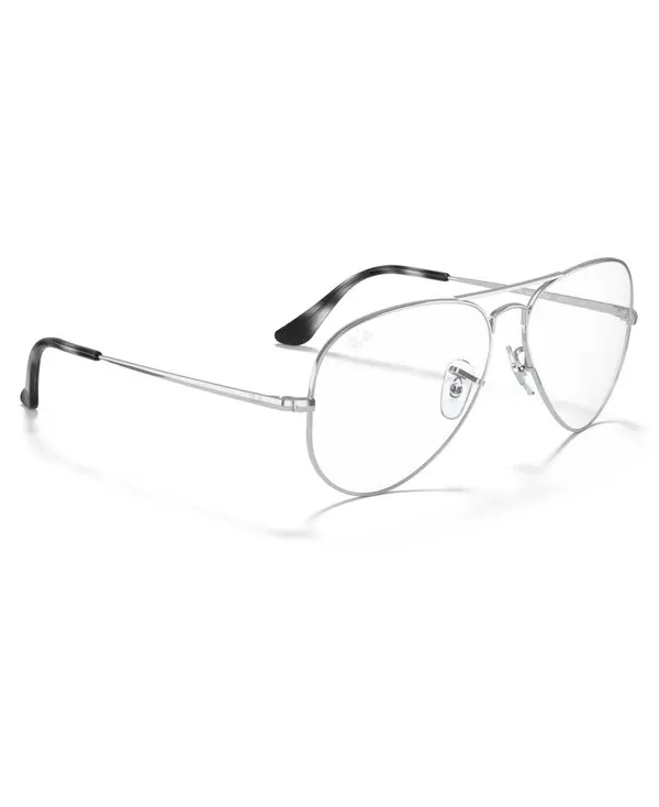 Ray-ban Aviator Optics Eyeglasses - Silver