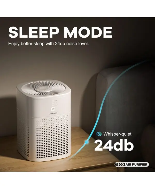 HEATDAZ Chivalz Hepa Air Purifier With Essential Oil Diffuser For Home Bedroom