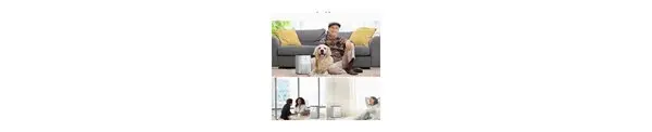 HEATDAZ Chivalz Hepa Air Purifier With Essential Oil Diffuser For Home Bedroom