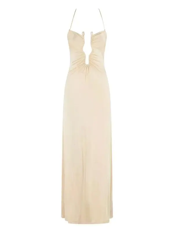 Erika Cavallini Cut-out Maxi Dress