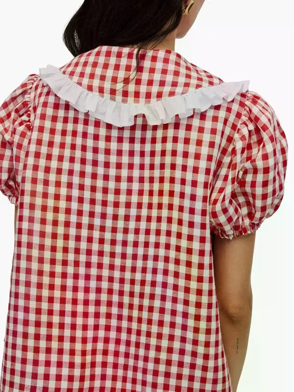 Sleeper Checked Pyjama Top