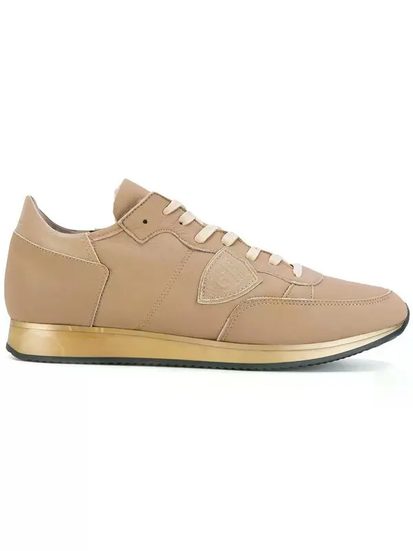 Philippe Model Low-top Leather Sneakers