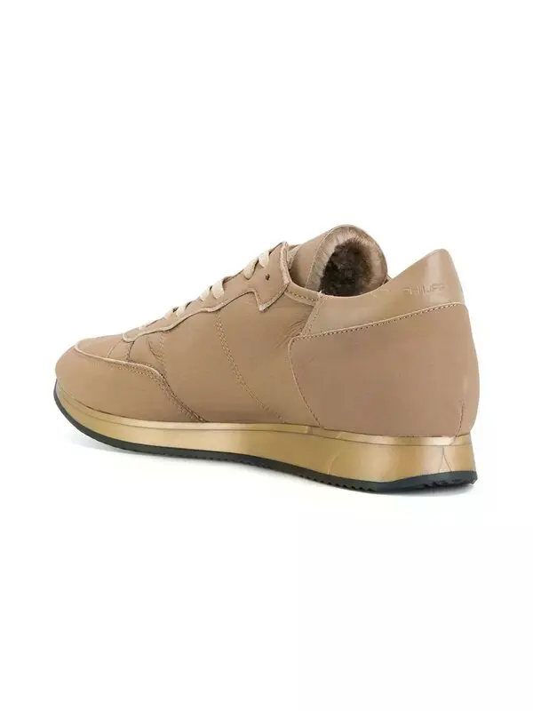 Philippe Model Low-top Leather Sneakers