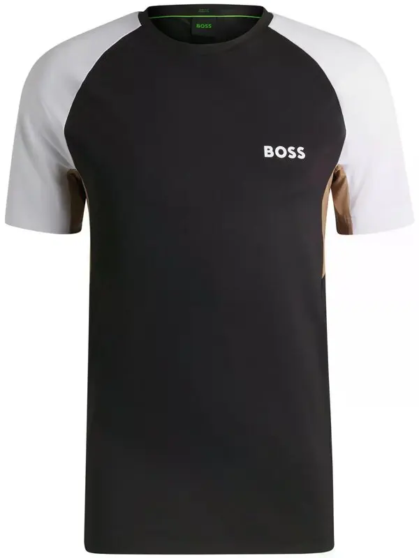 BOSS Colour-block T-shirt - Black