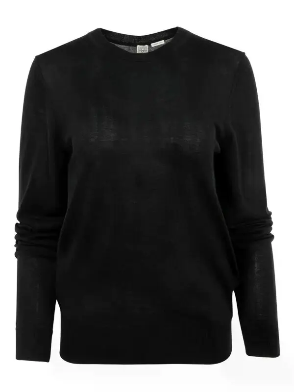 TOTEME Crew-neck Long-sleeve Sweater