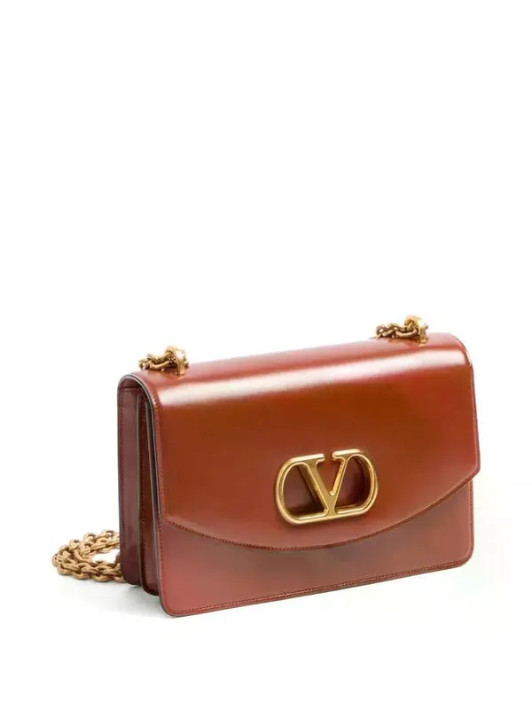 Valentino Garavani Vain Shoulder Bag In Shiny Calfskin