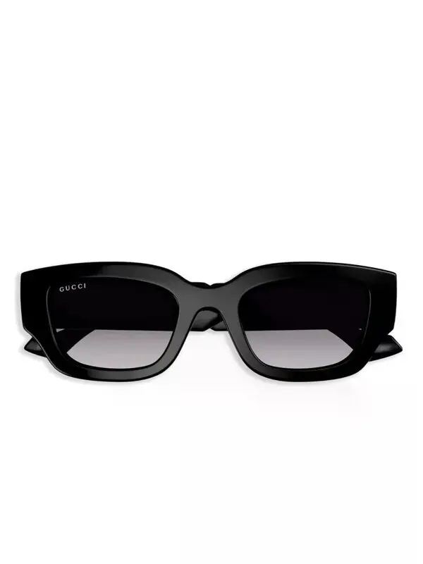 Gucci Interlocking G-logo Sunglasses - Black