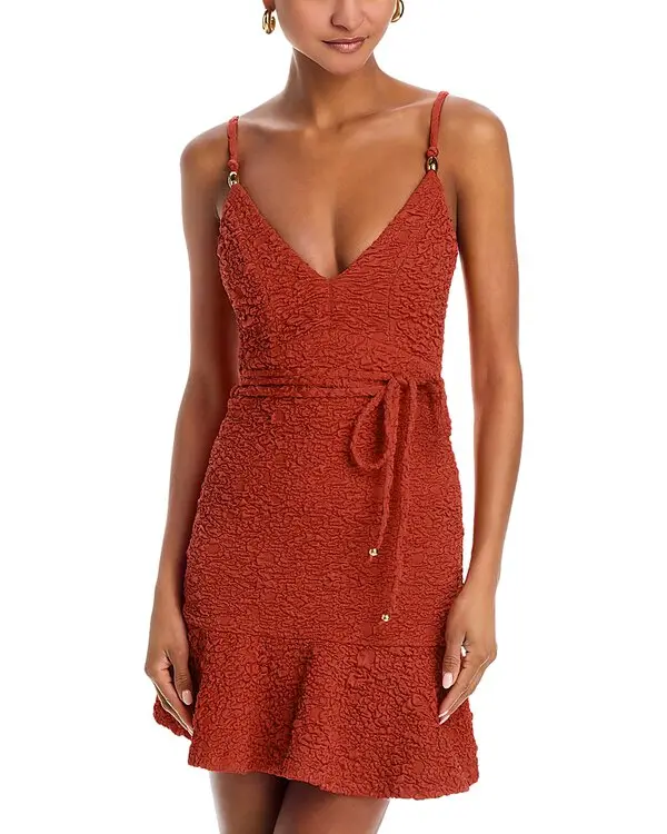 PatBO Papillon Jacquard Mini Dress