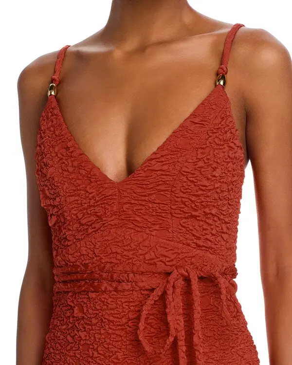 PatBO Papillon Jacquard Mini Dress