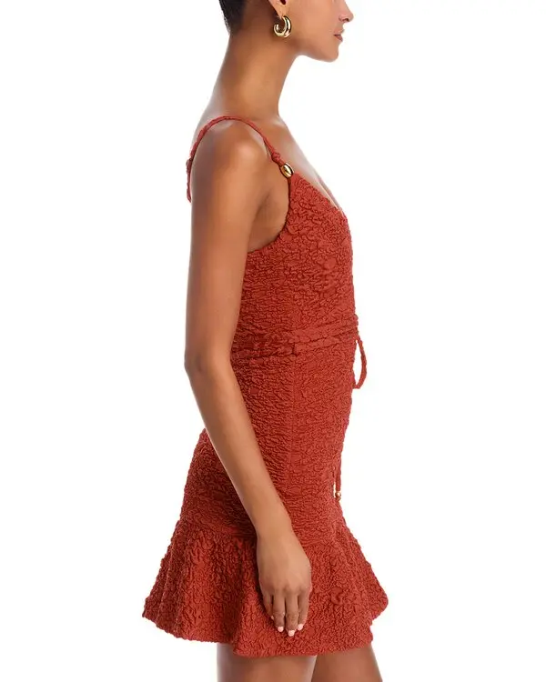 PatBO Papillon Jacquard Mini Dress