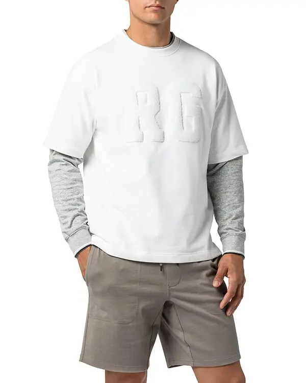 Rodd & Gunn Grahams Beach Relaxed Fleece Tee - Snow