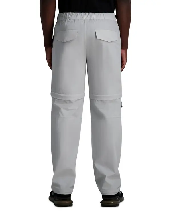 Karl Lagerfeld Paris Relaxed Fit Zip Off Parachute Pants