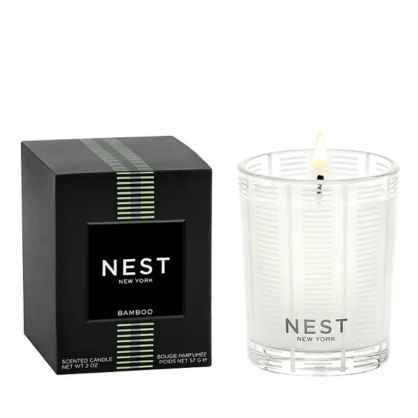 NEST NEW YORK Bamboo Votive Candle, 2.0 Oz - No Color
