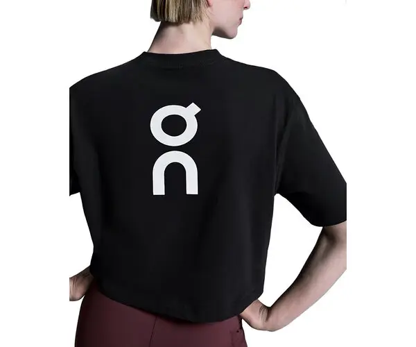 On Club Boxy T-shirt - Black