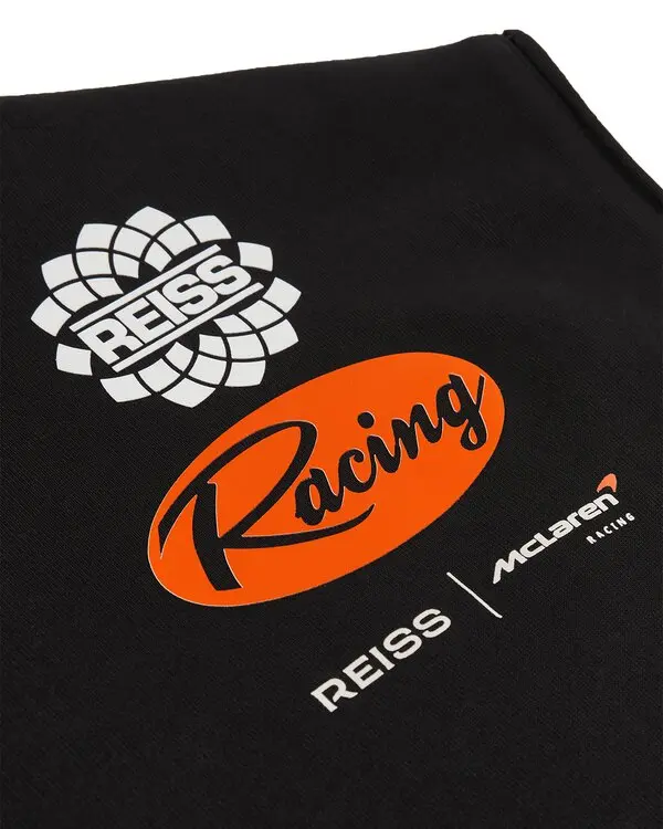 REISS Mclaren Racer Oversized Tee