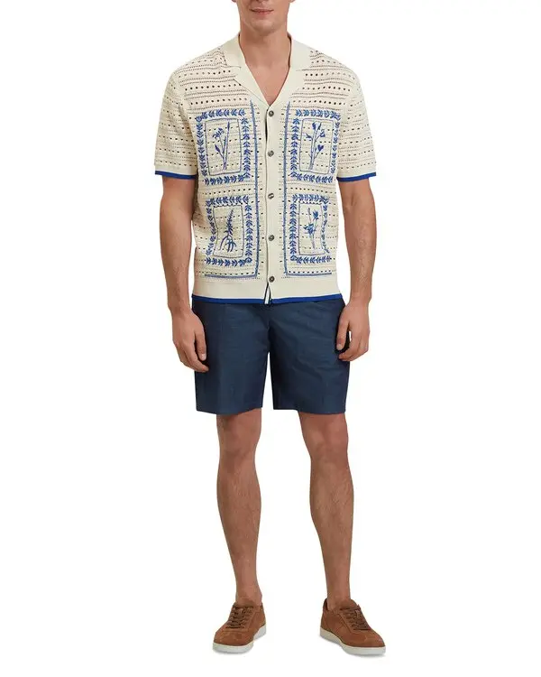 Ted Baker London Barri Crochet Embroidered Shirt