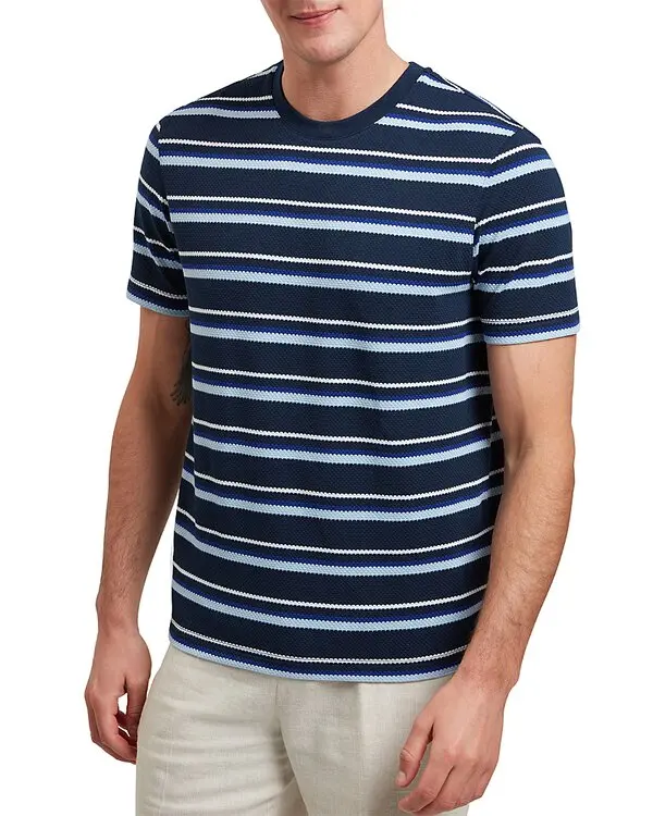 Ted Baker London Gorano Textured Striped Tee