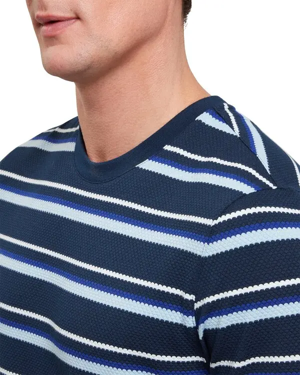Ted Baker London Gorano Textured Striped Tee