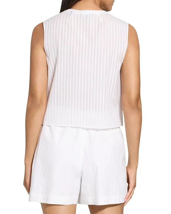 Theory Cropped Shirt