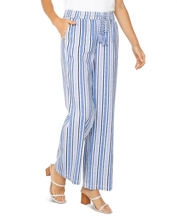 LIVERPOOL Striped Drawstring Pants