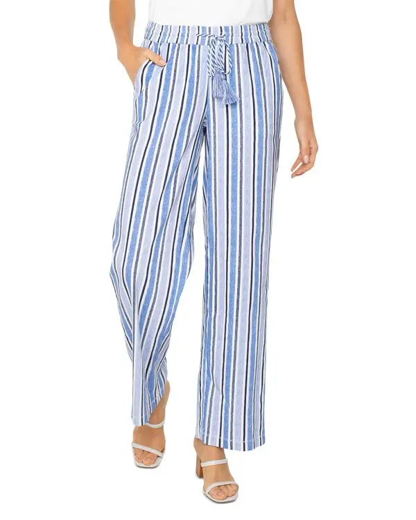 LIVERPOOL Striped Drawstring Pants