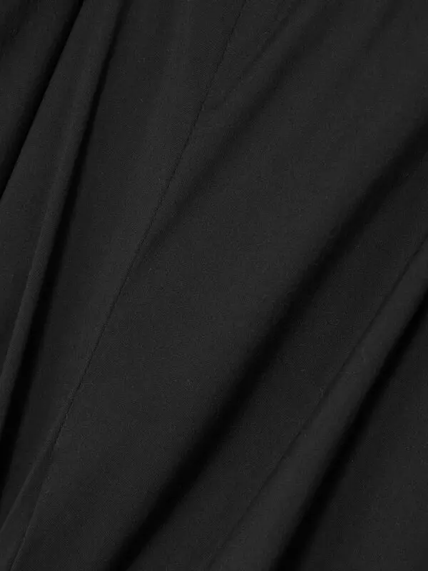 Max Mara Rio Cotton-blend Poplin Wide-leg Pants