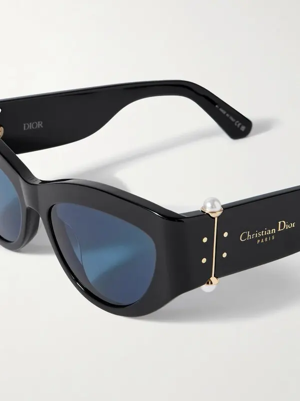 Dior Diortribales B1i Oversized D-frame Embellished Acetate Sunglasses