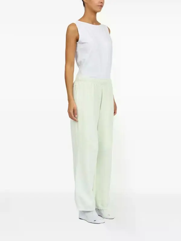 MAISON MARGIELA Numbers-motif Track Pants - Green