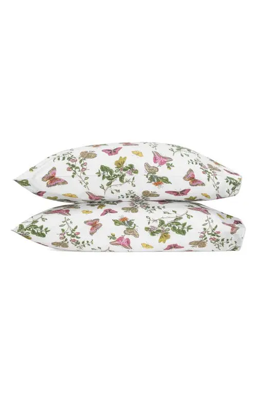 MATOUK Baudin Butterfly Set Of 2 Pillowcases - Baudin Butterfly Pink