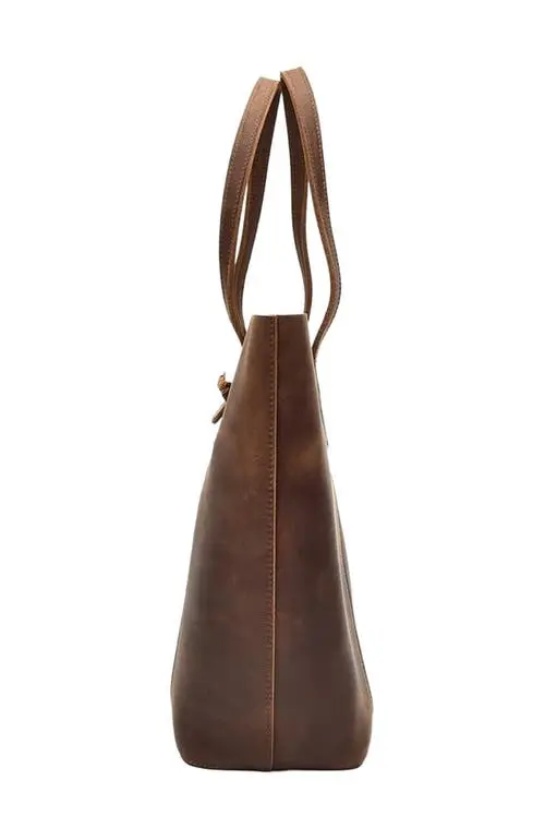 STEEL HORSE LEATHER Handcrafted Leather Tote Bag