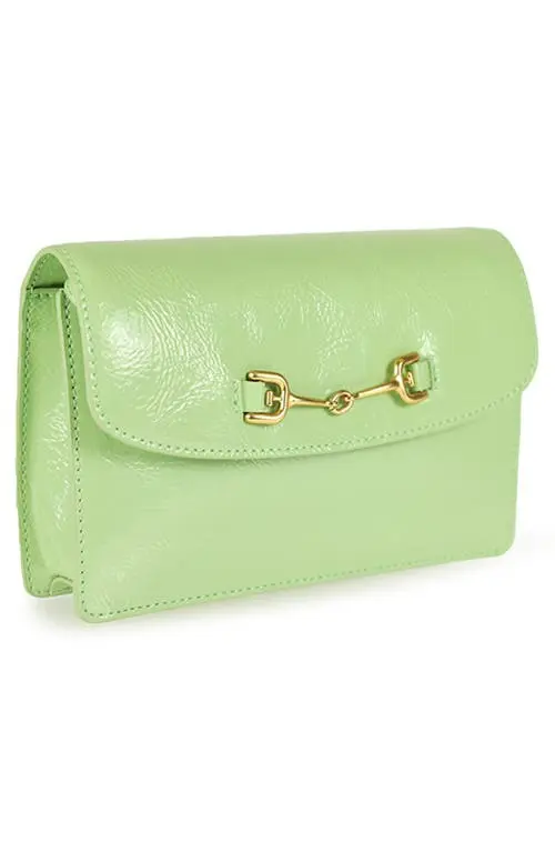 Sam Edelman Loraine Leather Box Crossbody Bag - Sage