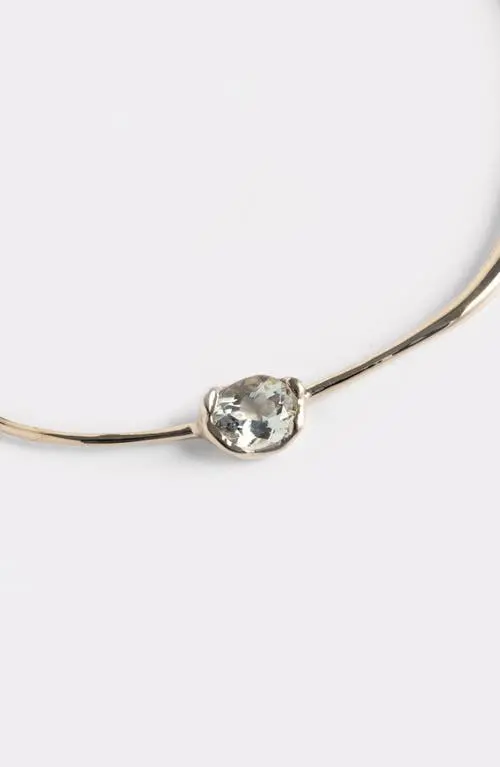 FARIS Grand Semiprecious Stone Collar Necklace - Gold
