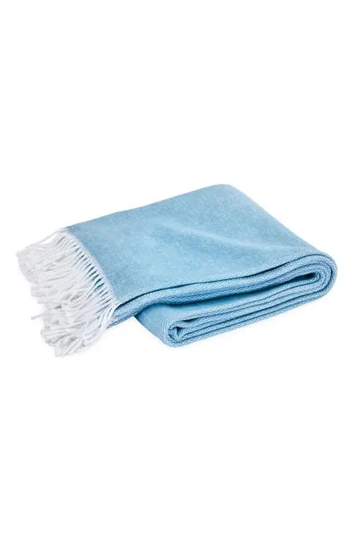 MATOUK Pezzo Throw Blanket - Cerulean