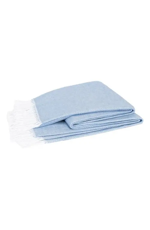 MATOUK Pezzo Throw Blanket - Hazy Blue