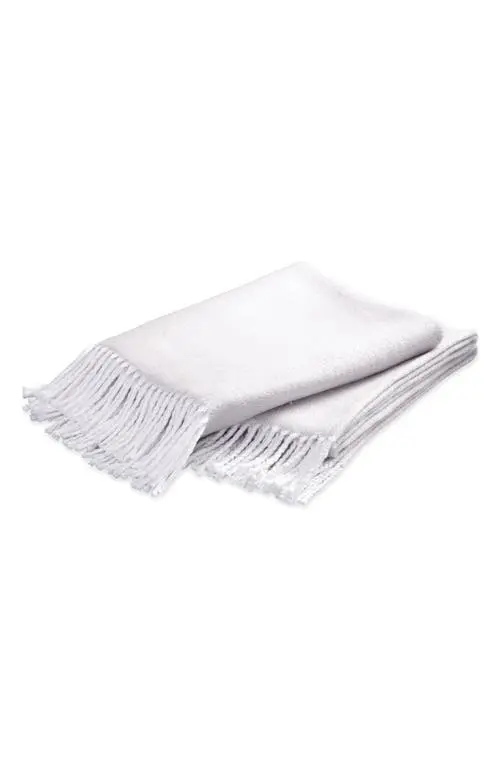 MATOUK Pezzo Throw Blanket - Silver