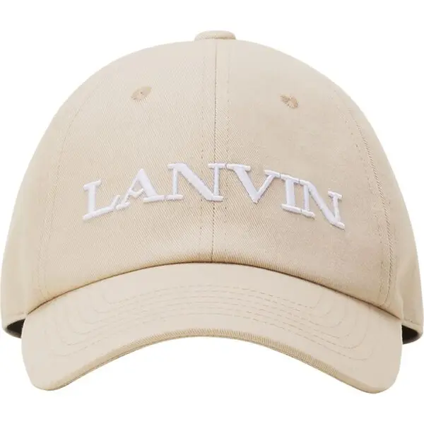 LANVIN Cotton Cap - Beige