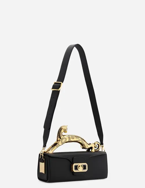 LANVIN Pencil Cat Box Calf Bag