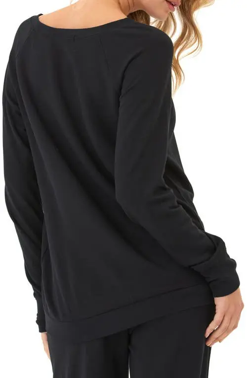THREADS 4 THOUGHT Cannon Feather Fleece Tunic - Black