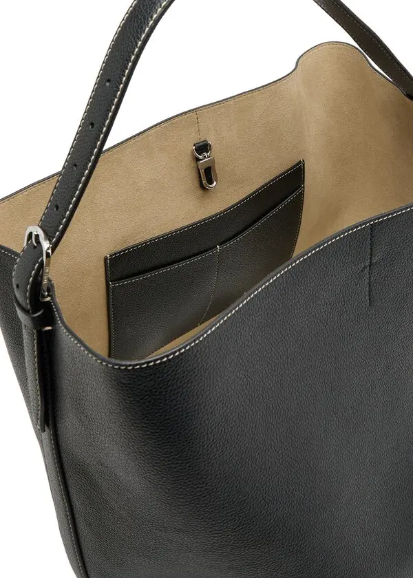 TOTEME Grained Leather Tote