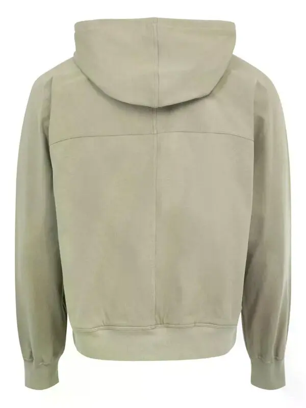 Rick Owens Cotton Hoodie - Neutrals