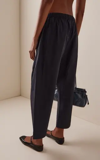 Roucha Pape Poplin Cropped Pants