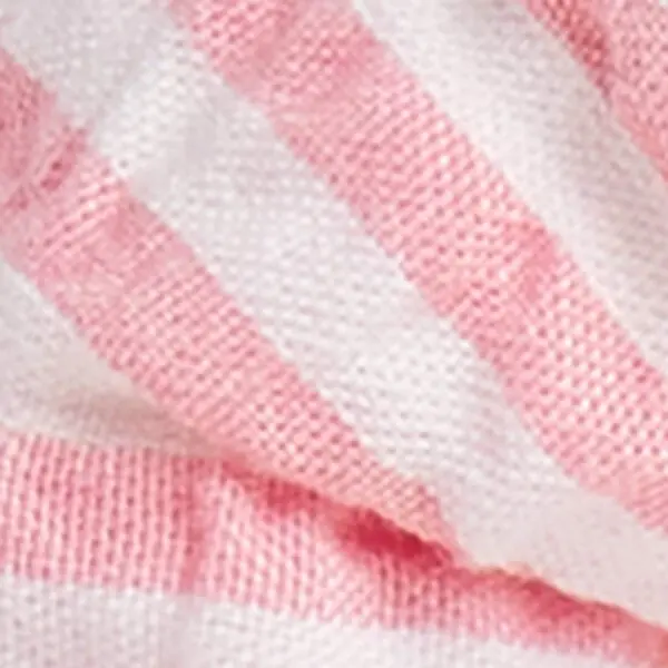 IL GUFO Stripe Bow Headband - Pink
