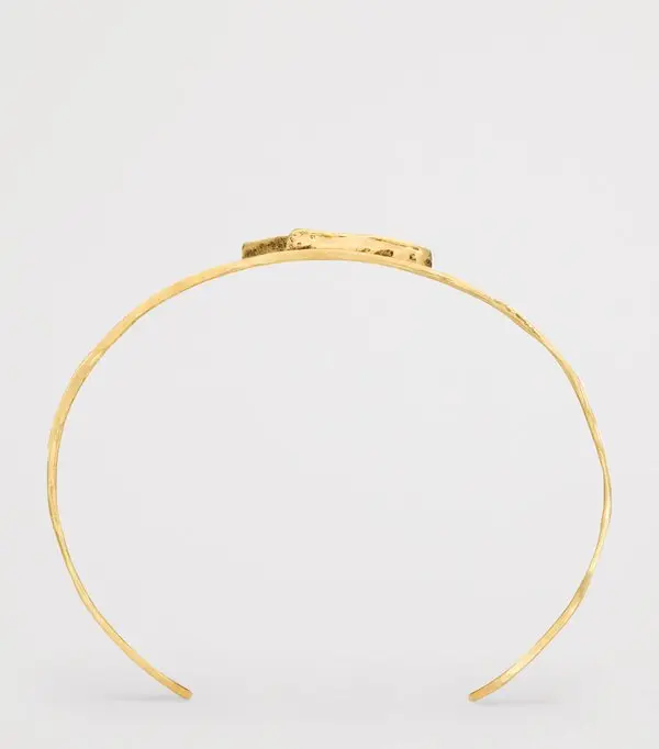Saint Laurent Cassandre Cuff Bracelet